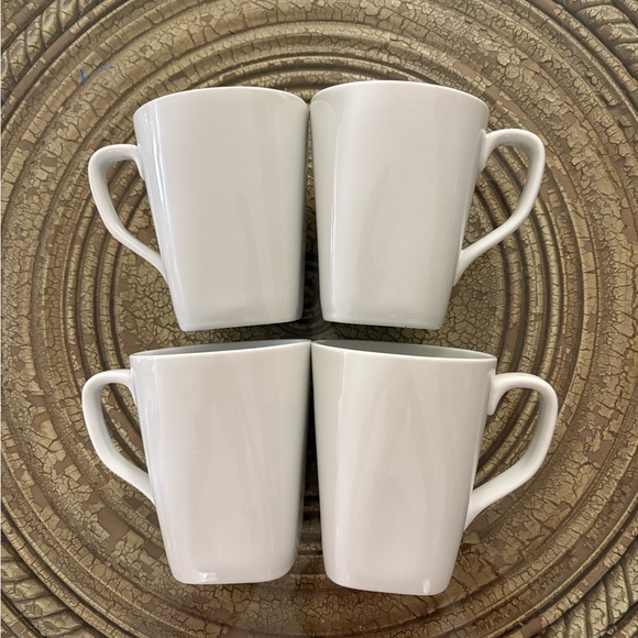 Threshold | Dining | Elegant White Ceramic Mug Set | Poshmark